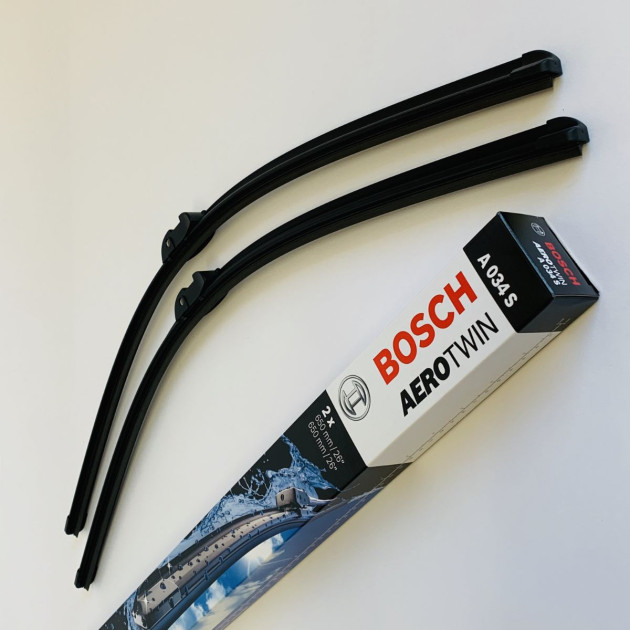 A034S Bosch AeroTwin Viskerblade / Vinduesvisker sæt Pris 243,00kr
